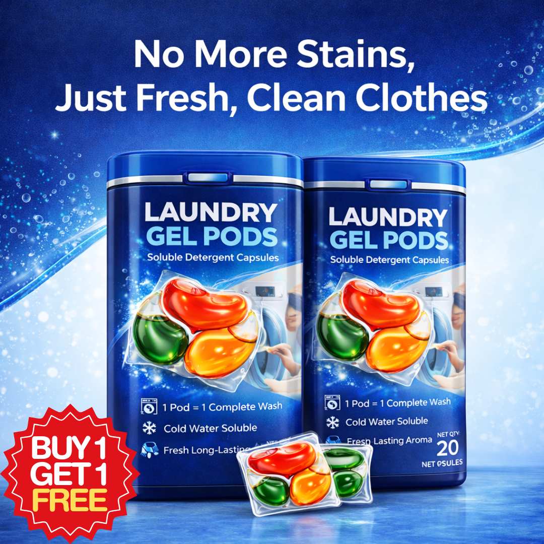 Laundry Gel Pods | BUY 1 GET 1 FREE – Brightkart